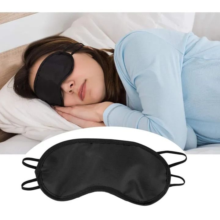 Comfortable Sleeping Eye Mask – Travel, Office, and Nap Aid for ...